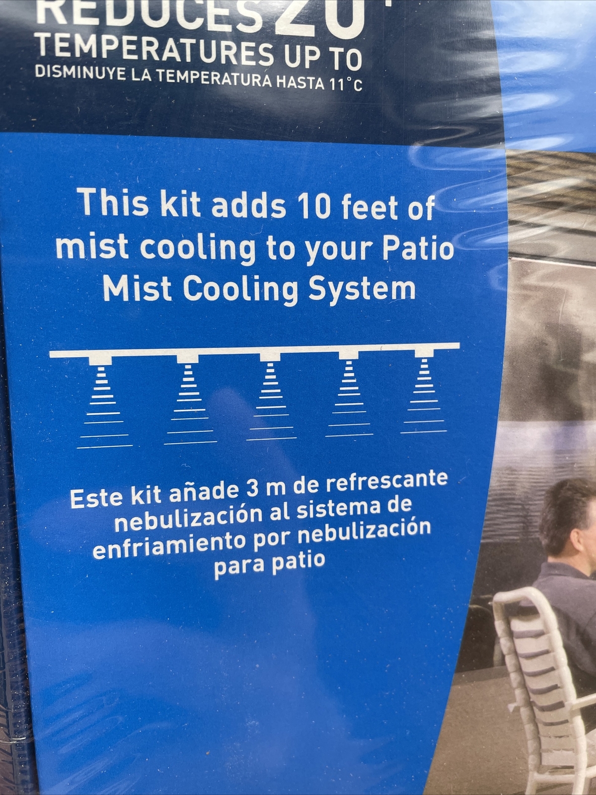 Orbit Arizona Mist Patio Cooling System 30260 20 Feet Cooling New NOS ...