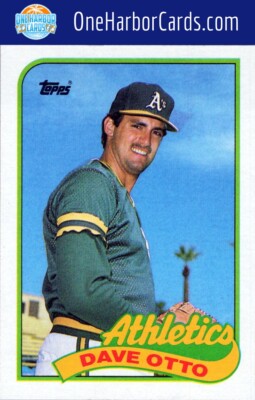 1989 Topps Oakland Athletics #131 Dave Otto | eBay
