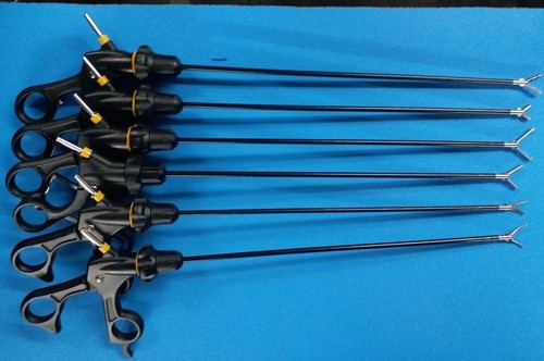 5mm Laparoscopic Grasping Forceps Scissors Dissector Surgical ...