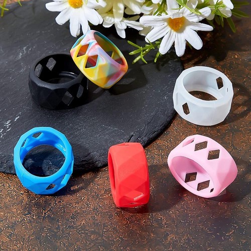 Soft Rubber Bulb Protection Sleeve Anti Slip Ring Non-Skid Band ...