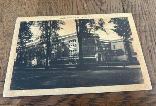 Fulton High School Fulton New York Postcard | eBay