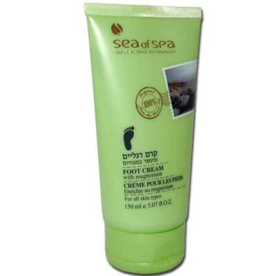 SEA OF SPA FOOT CREAM WITH MAGNESIUM FOR ALL SKIN TYPES 5.07 Oz / 150 ...