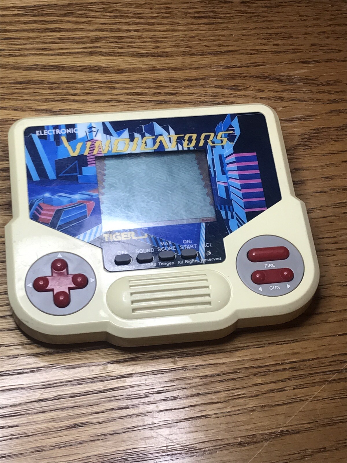 Vintage 1988 Tiger Electronics Handheld - Vindicators - Tested - See ...