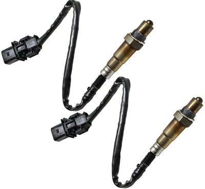 O2 Oxygen Sensor Set For 2011-2015 Ford F-250 Super Duty Upstream and ...
