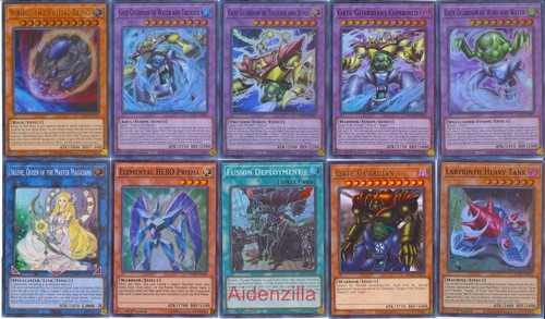 Yugioh Gate Guardian Deck - Kazejin Labyrinth Heavy Tank Nibiru ...