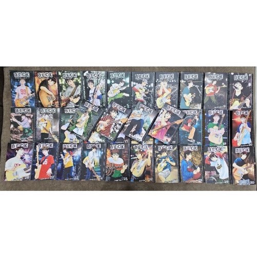 BECK (Vol. 1-34) Manga Complete Set Full/Loose English Comic Book Mongolian Chop | eBay
