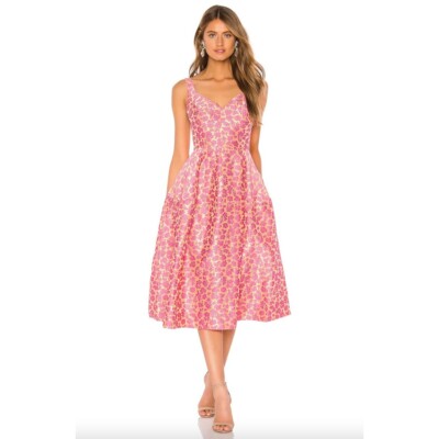 Jill Jill Stuart Sweetheart Fit and Flare Dress Babydoll Pink Womens ...