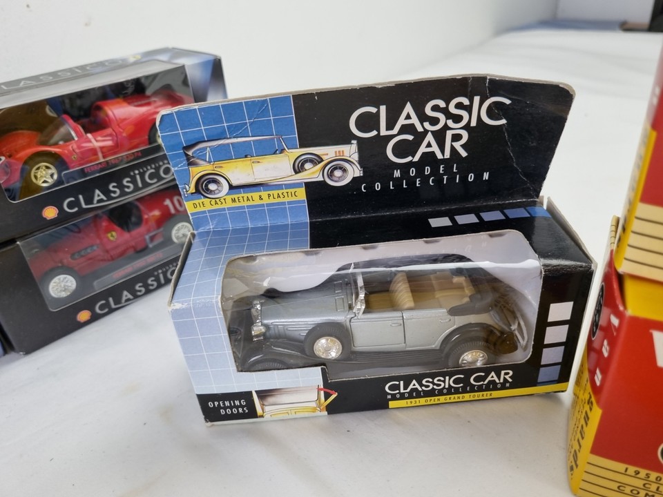 Classic Cars Models 19pcs Bundle Ferrari Morris Minor Lotus F1 Vans ...