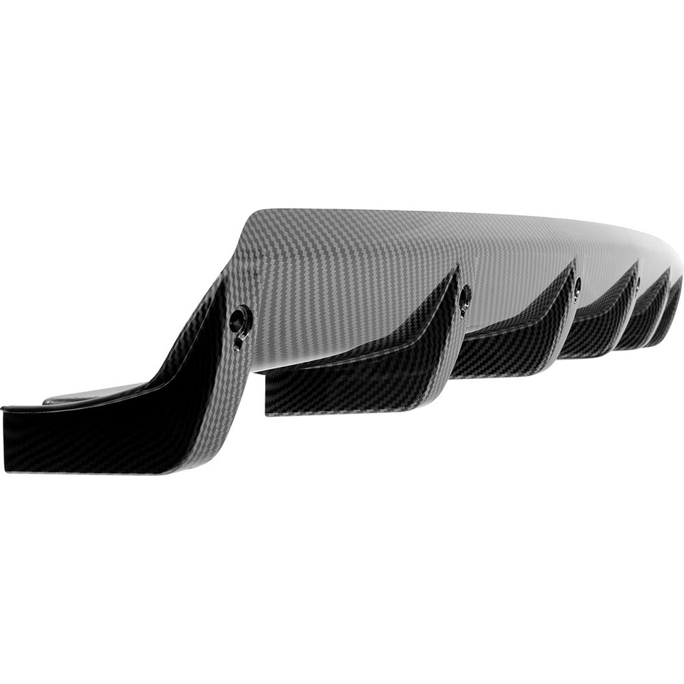Carbon Fiber Rear Bumper Diffuser Splitter Spoiler Lip Fins For Audi Q3 ...