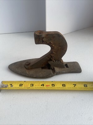 Vintage LAMAC Adjustable Shoe Cast Iron Anvil Form Tool L9BP | eBay