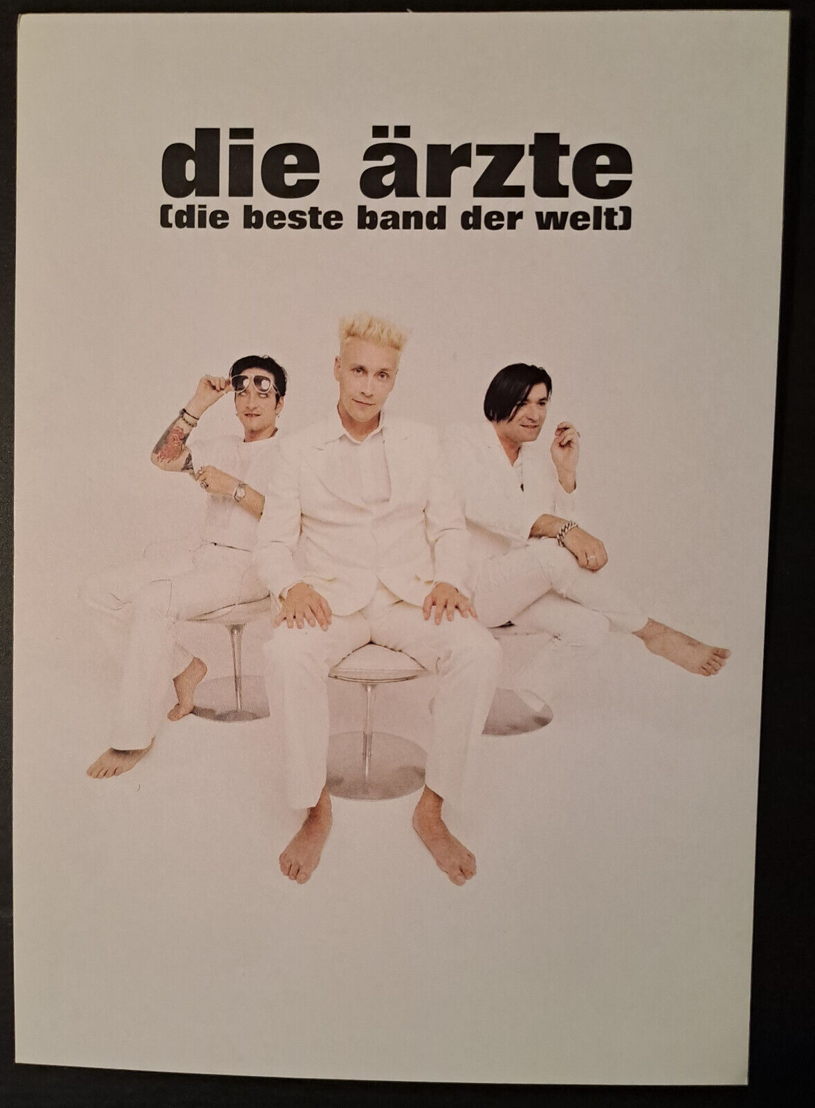 Die Ärzte Postkarte Die Beste Band Der Welt Ebay