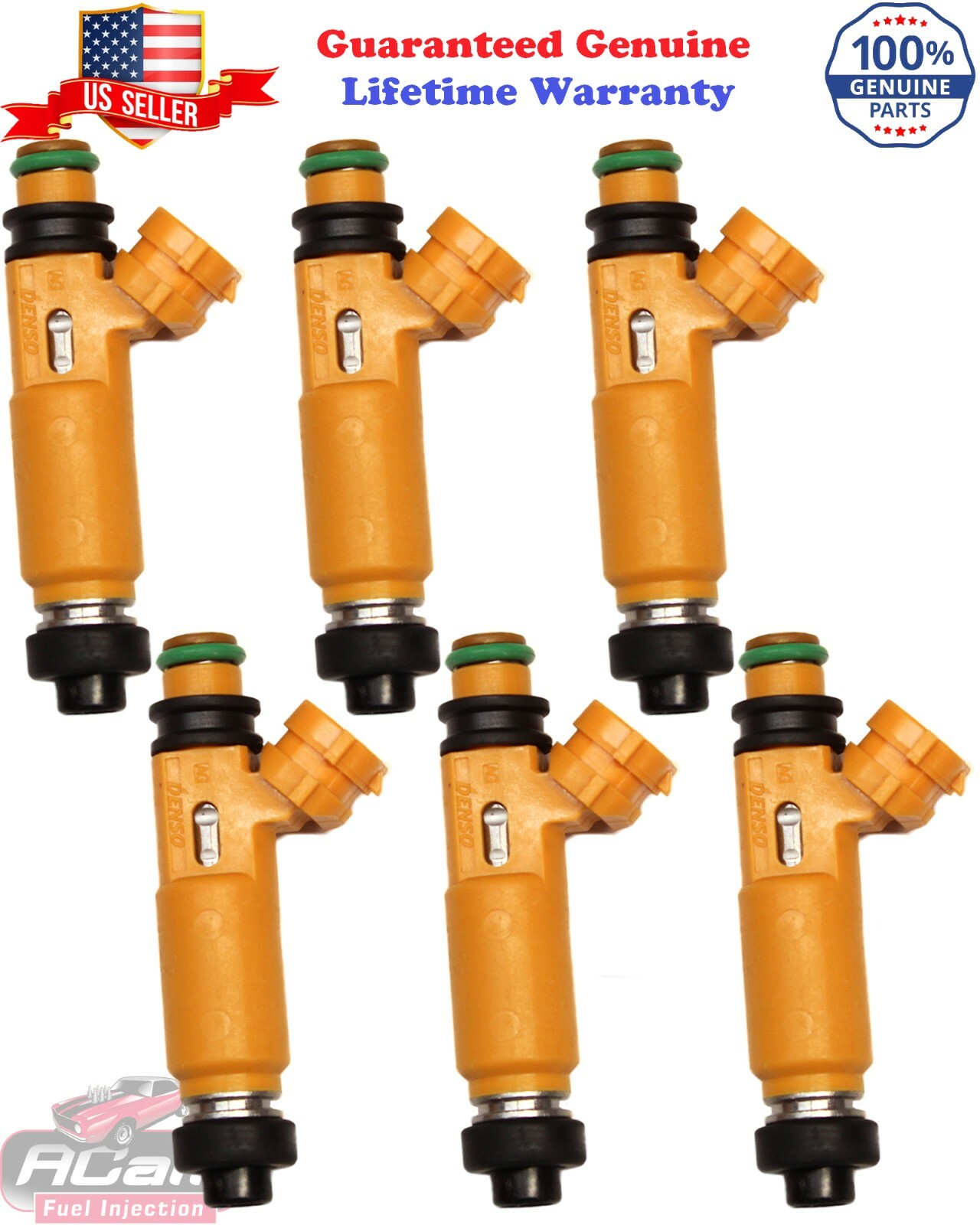 6pcs of Genuine Mitsubishi 1998-04 MD337900 Montero 3.5L Matched Fuel ...