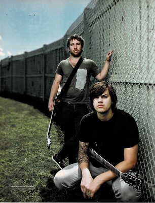 Tim McTague & James Smith of Underoath - Music Print Ad Photo - 2008 | eBay