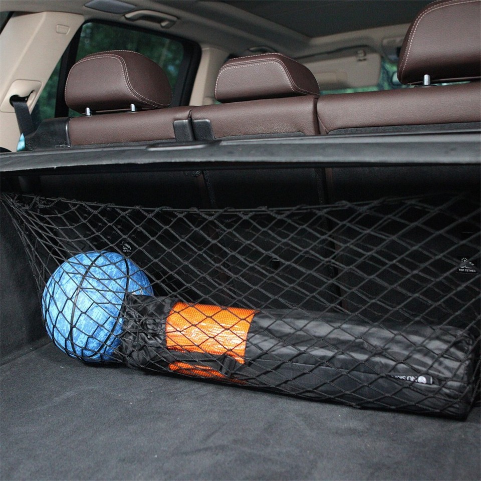 Accessory Set Included For Travel Car Trunk Cargo Net Stretchable Mesh ...