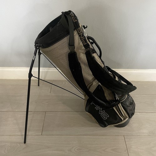 PING Hoofer 2 Golf Bag w/ Stand Cart Carry 4 Way Olive Black - No Rain ...