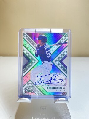 2018 Panini Elite Extra - Opti-Chrome Signatures Holo Jeisson Rosario ...