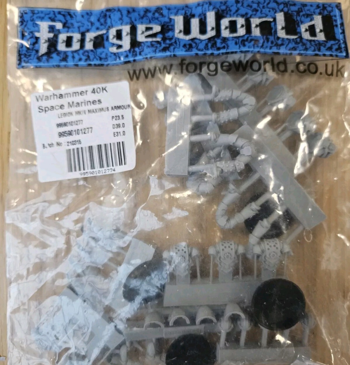 Forgeworld Space Marine MK4 Maximus Armour Pack MKIV 30K Horus Heresy ...