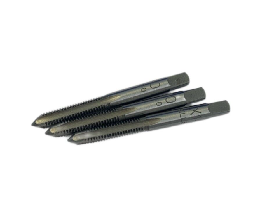 M6 X 1 THREADING TAPS SET OF 3 FIRST SECOND PLUG TAPS 6MM THREAD ...