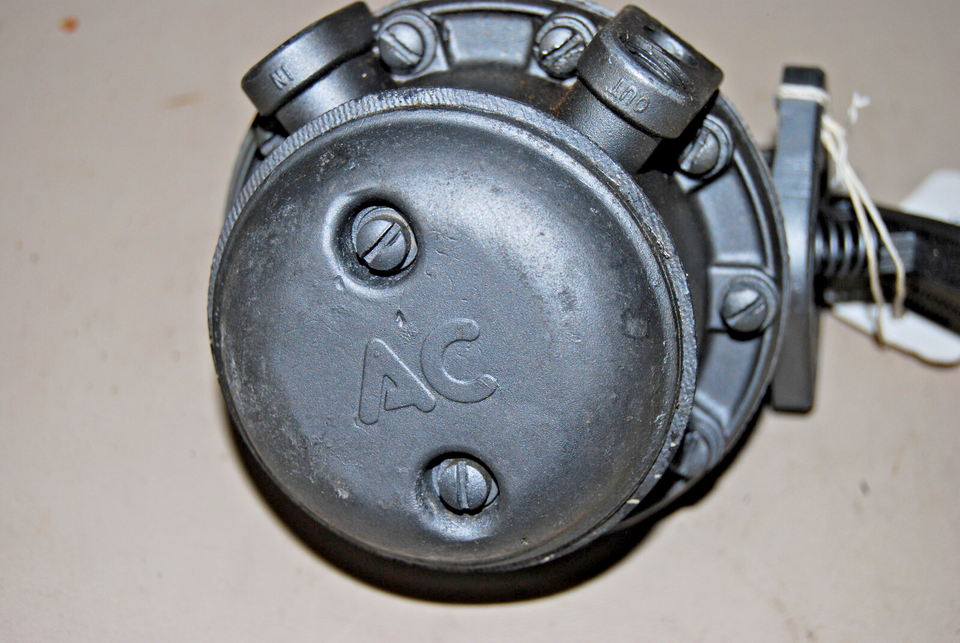 1963 1964 1965 CORVETTE AC 4657 FUEL PUMP W/AC LOGOS CORRECT NCRS ...
