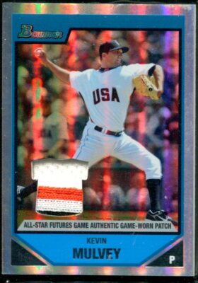 2007 Bowman Draft Future's Game Prospects Patches BDPP73 Kevin Mulvey ...