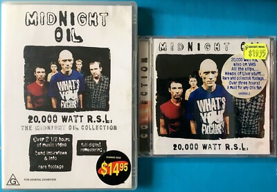 MIDNIGHT OIL: 20,000 Watt R.S.L. Greatest Hits (Best Of Collection CD ...