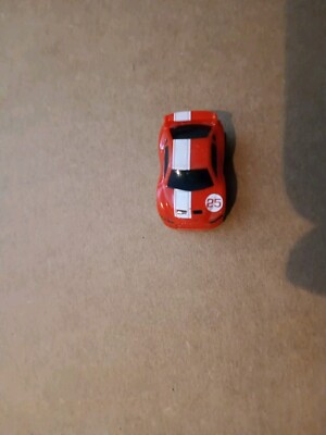 NANO Speed V8-4 Pull Back Sports car Red With White Stripe #25 | eBay