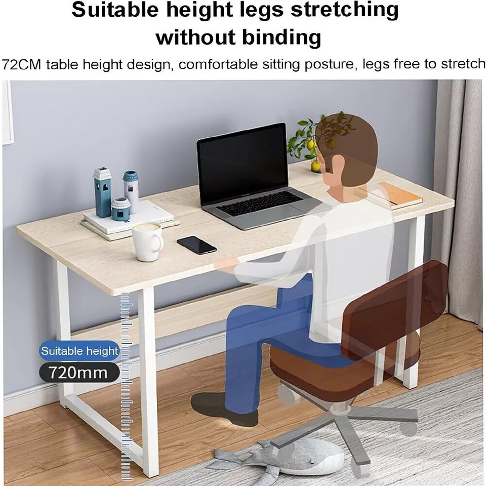 Computer Desk Pc Laptop Study Table Home Office Desk Furniture ...