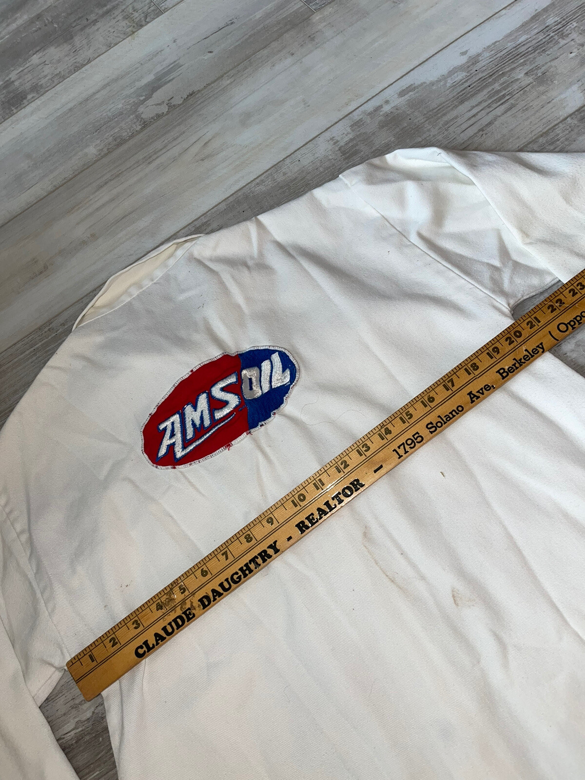 VTG 1960s Amsoil USA Jacket/Smock/Lab Coat Racing Rac… - Gem