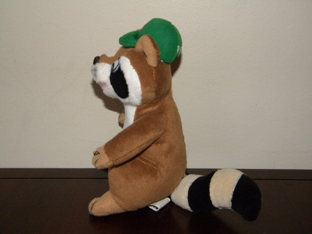 Ranger Rick Raccoon Plush Stuffed Animal Toy 2009 National Wildlife ...