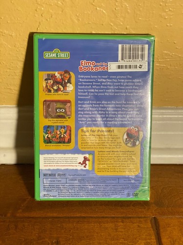Sesame Street: Elmo and the Bookaneers [New DVD]; Elmo’s Music Magic ...