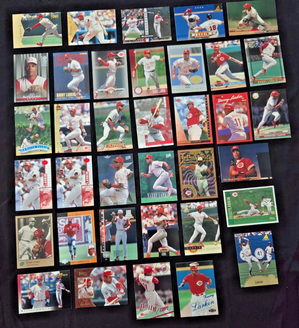 BARRY LARKIN - HOF-35 nm/mt cards of the great Red's shortstop | eBay