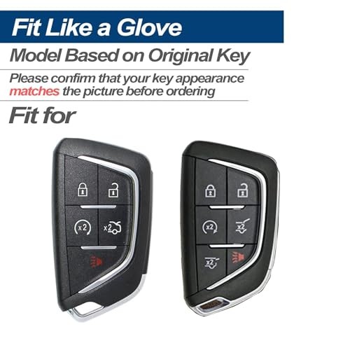 Fit for Cadillac Key Fob Cover for CT4 CT5 XT4 Lyriq CELESTIQ Escalade ...