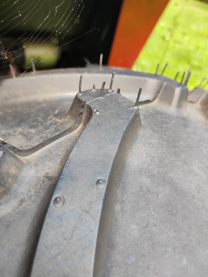 4x4 STEINER 220 235 tractor gas hydraulic 245 255 no mower plow 66 hrs ...