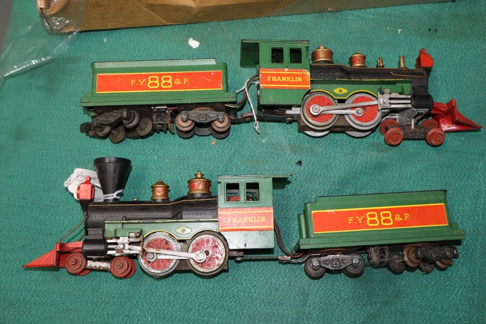Vintage American Flyer Franklin F.Y. 88 & P. Engine & Tender REPAIR | eBay