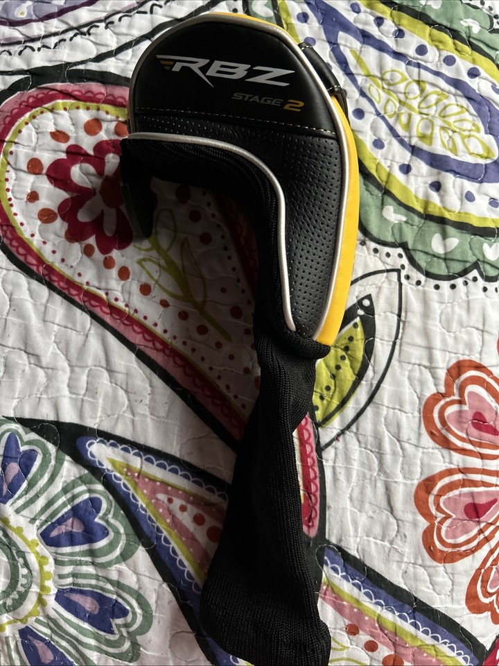 Taylormade RBZ Stage 2 Yellow Black Golf Club Driver Head Cover w ...