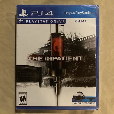 The Inpatient PS4 Sony PlayStation 4, 2018 New Factory Sealed ...