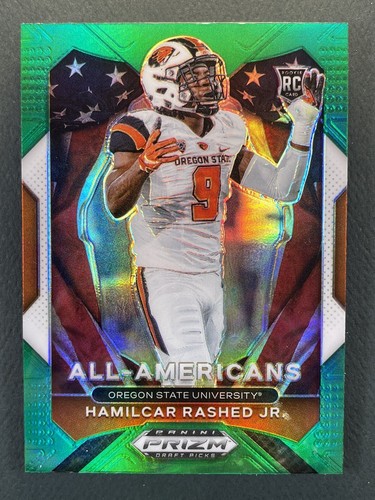 Hamilcar Rashed Jr - 2021 Panini Green Prizm All-Americans Holo Rookie ...
