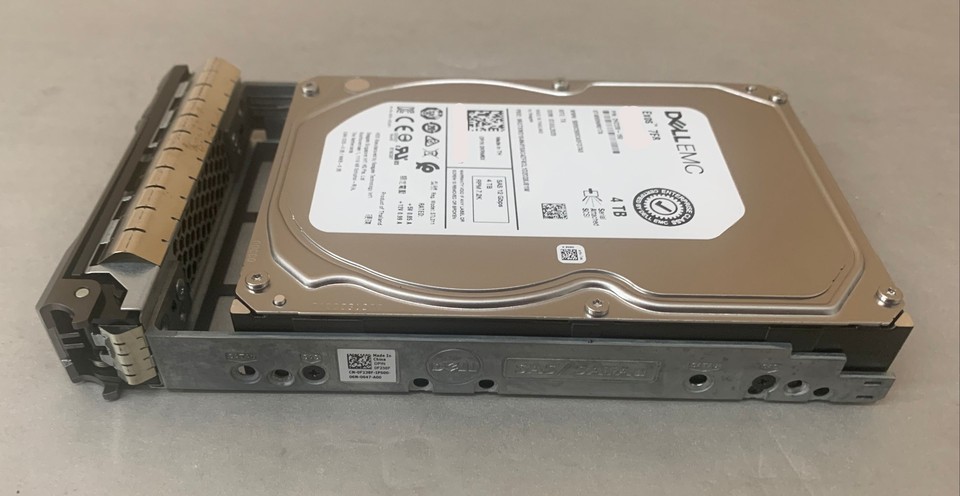 Dell/Seagate Exos 7E8 ST4000NM017A 3.5" 4TB SAS 12Gbps 7.2K RPM HDD ...