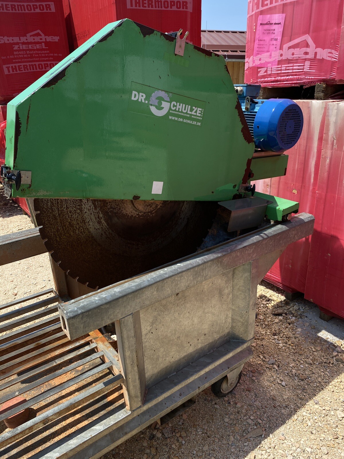 Dr. Schulze BS 900+ Blocksteinsäge Steinsäge Säge Steintrennmaschine ...