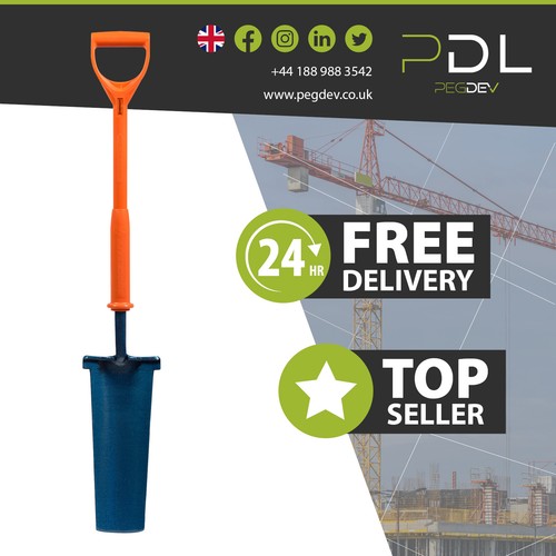 CARTERS NEWCASTLE DRAINER GRAFTER POST SHOVEL SPADE SHOCKSAFE INSULATED ...