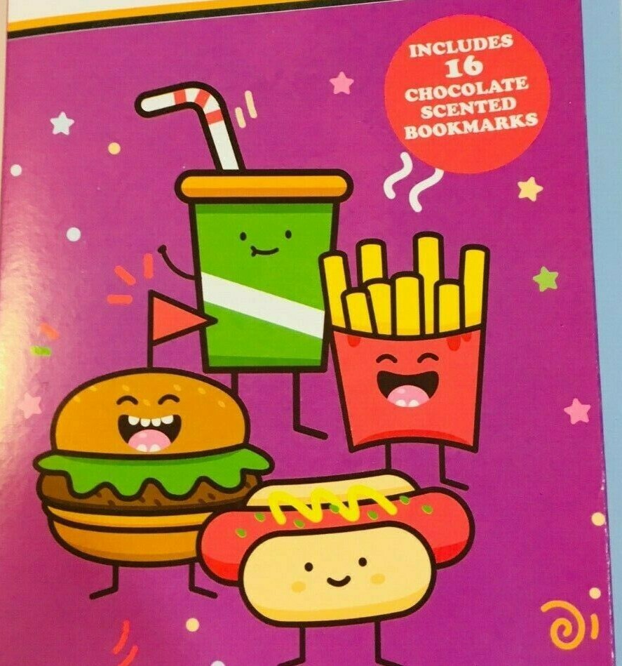 Fast Food Valentine 16 Chocolate Scented Bookmarks Cards 5 Designs V019 ...