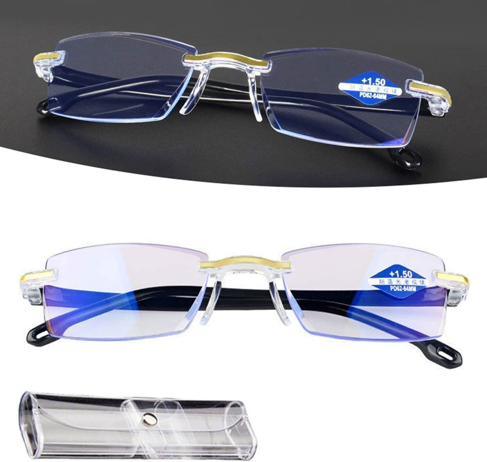 Gatteeey Intelligent Zoom Glasses,Anti Blue Light Presbyopia Glasses | eBay