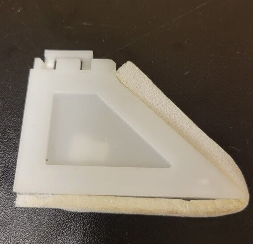 OEM Frigidaire Refrigerator Air Block 5304519745 for FFTR1814WW2 USED ...