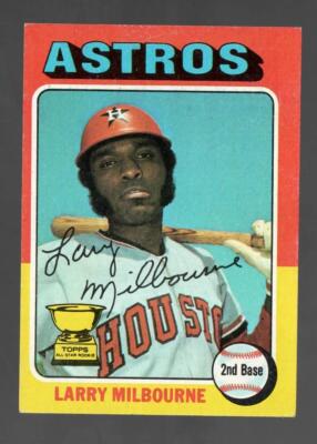 1975 Topps Larry Milbourne Houston Astros #512 Excellent | eBay