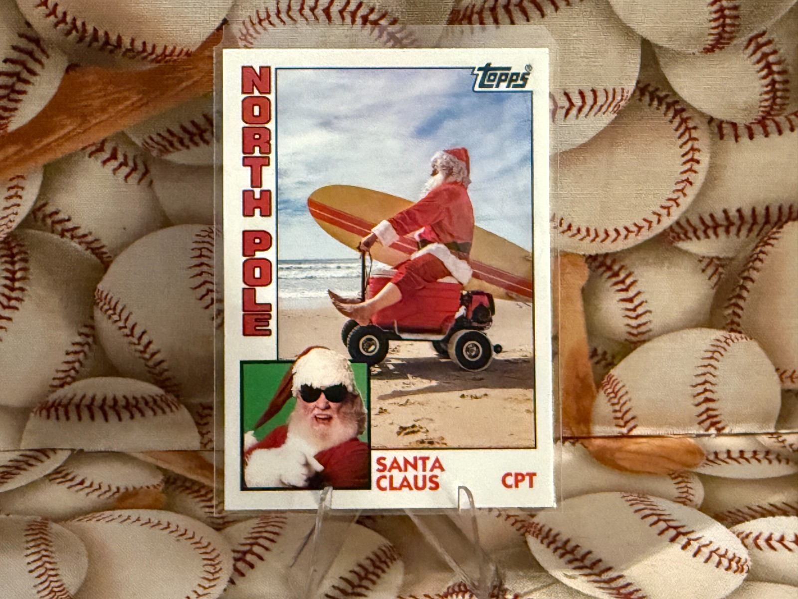 2025 Topps Holiday Santa Claus 1984 Case Hit SSP | eBay