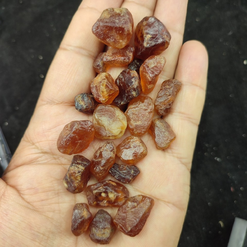 200 Gram 54 Pieces Natural Hessonite Garnet Cabochon Cab Gem Rough | eBay