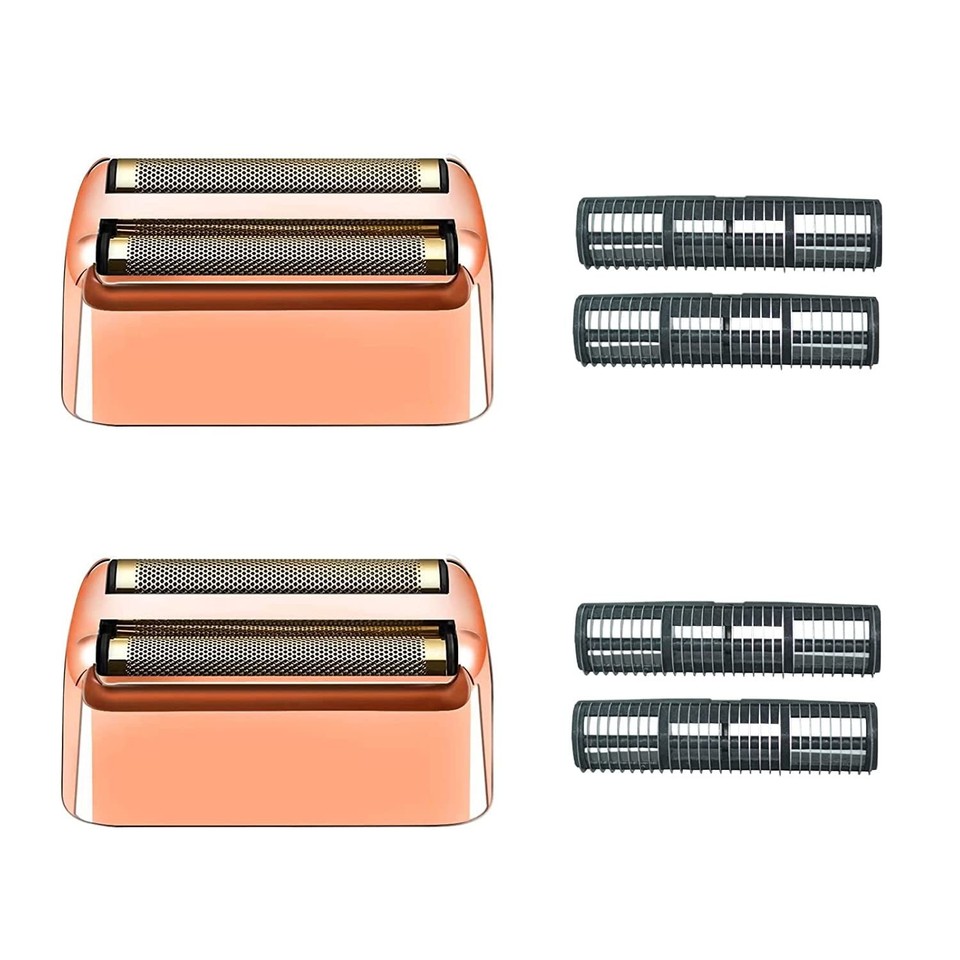 Rose Gold Replacement blades Foil and Cutters Compatible with ...