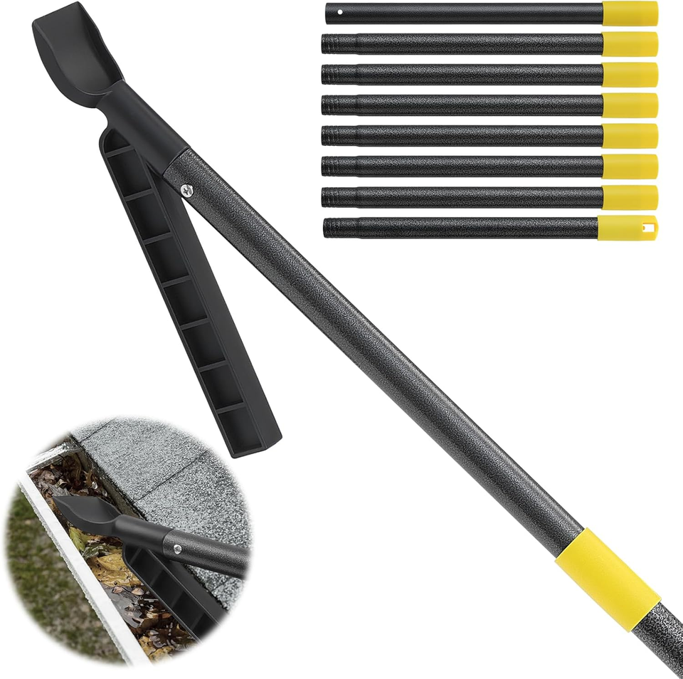Gutter Cleaning Tools, Gutter Cleaning with 307 Cm Poles, Gutter ...
