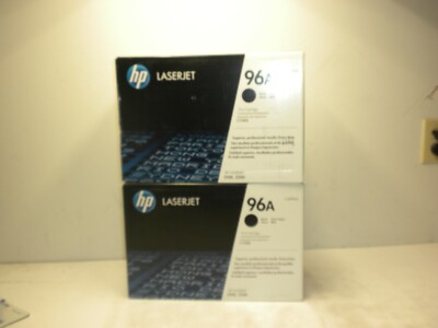 NEW SEALED Lot of 2 HP Laserjet 96A C4096A Black Toner Cartridge | eBay