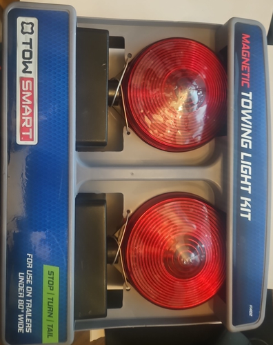 Tow Smart #1402 Magnetic Towing Trailer Light Kit 12V Stop Turn ...